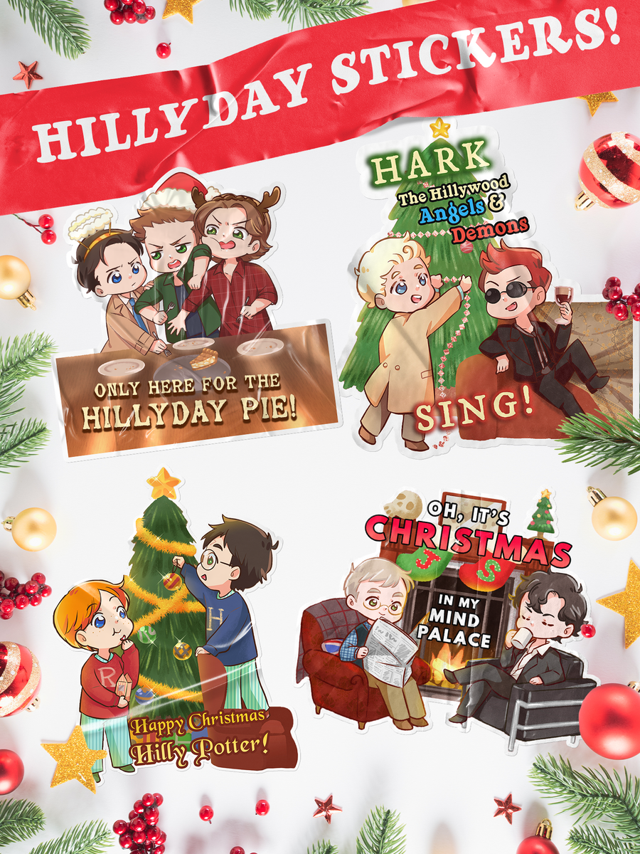 Hillyday Stickers – Shop Hillywood